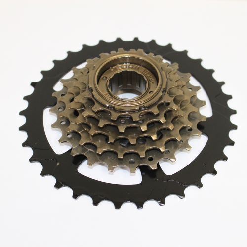 Bicycle Freewheel Cog Set 6-Spd 14-34T CP: Husky Bicycles
