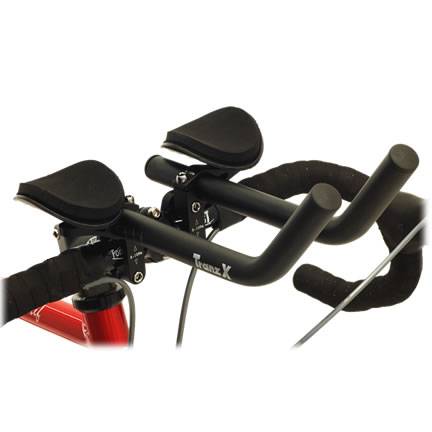 Triathlon Bicycle Tri-Bar Alloy Anodized Black: Husky Bicycles